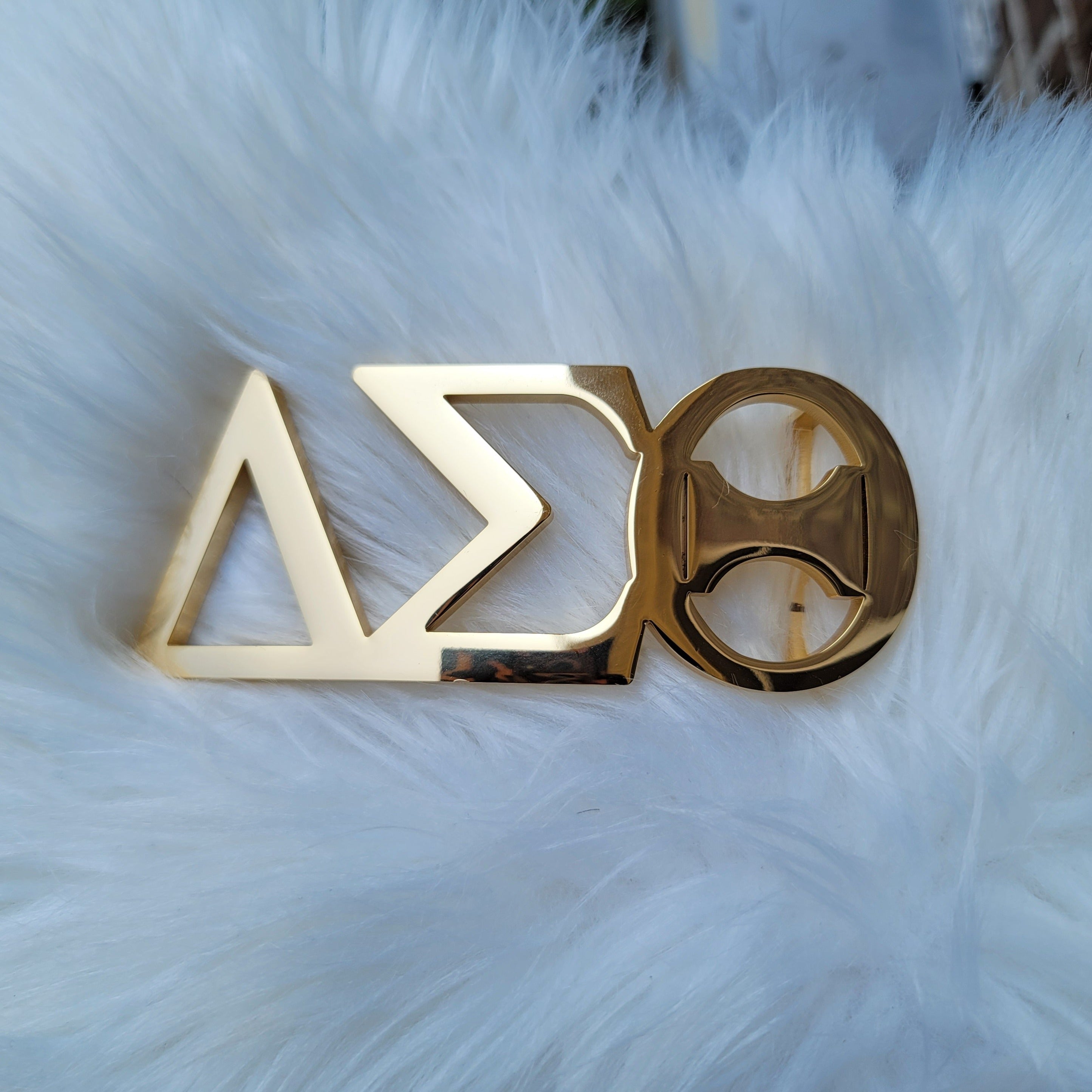 Delta Sigma Theta Sorority Belt Buckle – Bella Rae's Jewelry